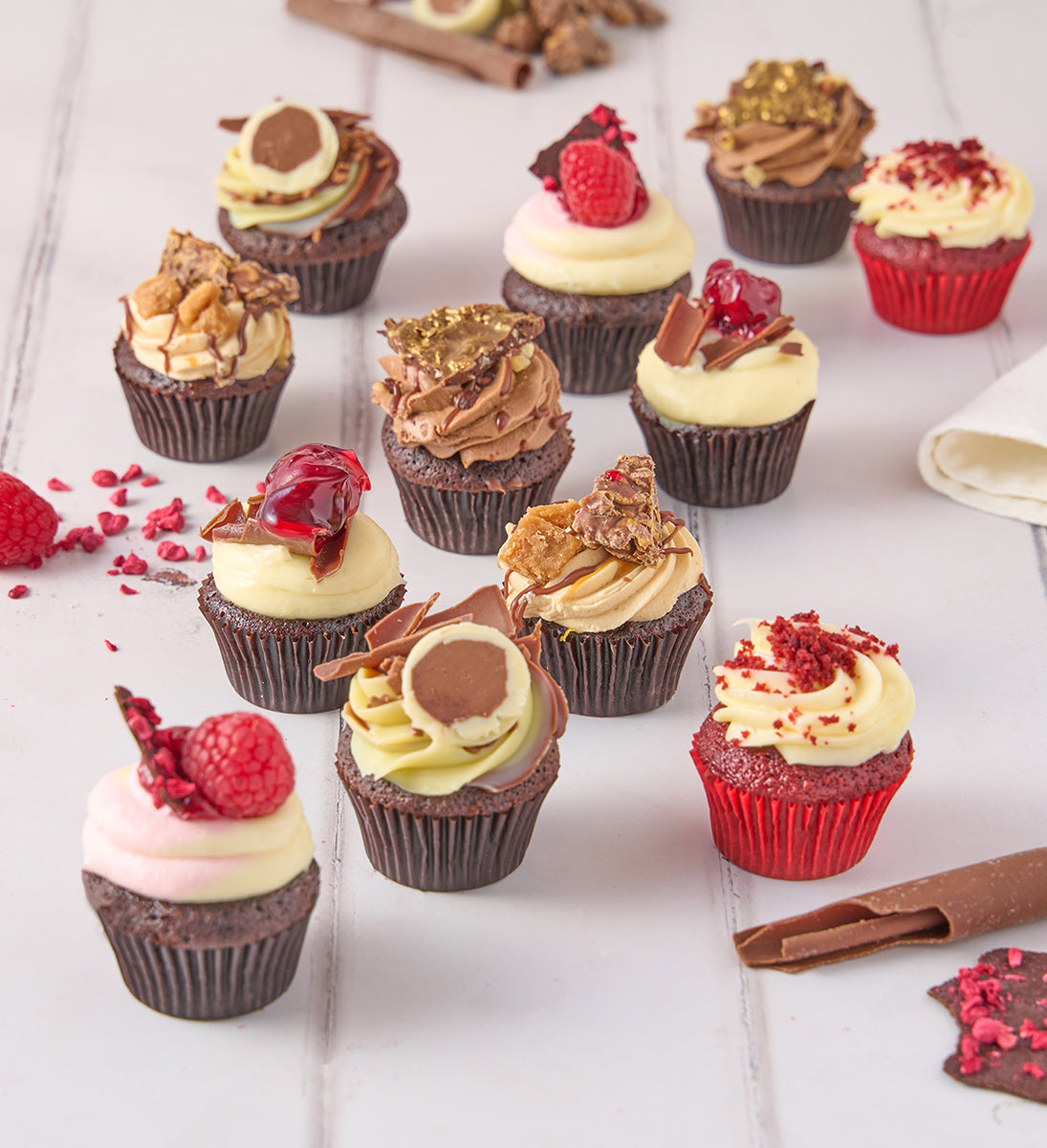 Chocolate Lovers Mini Cupcake Box – Lola's