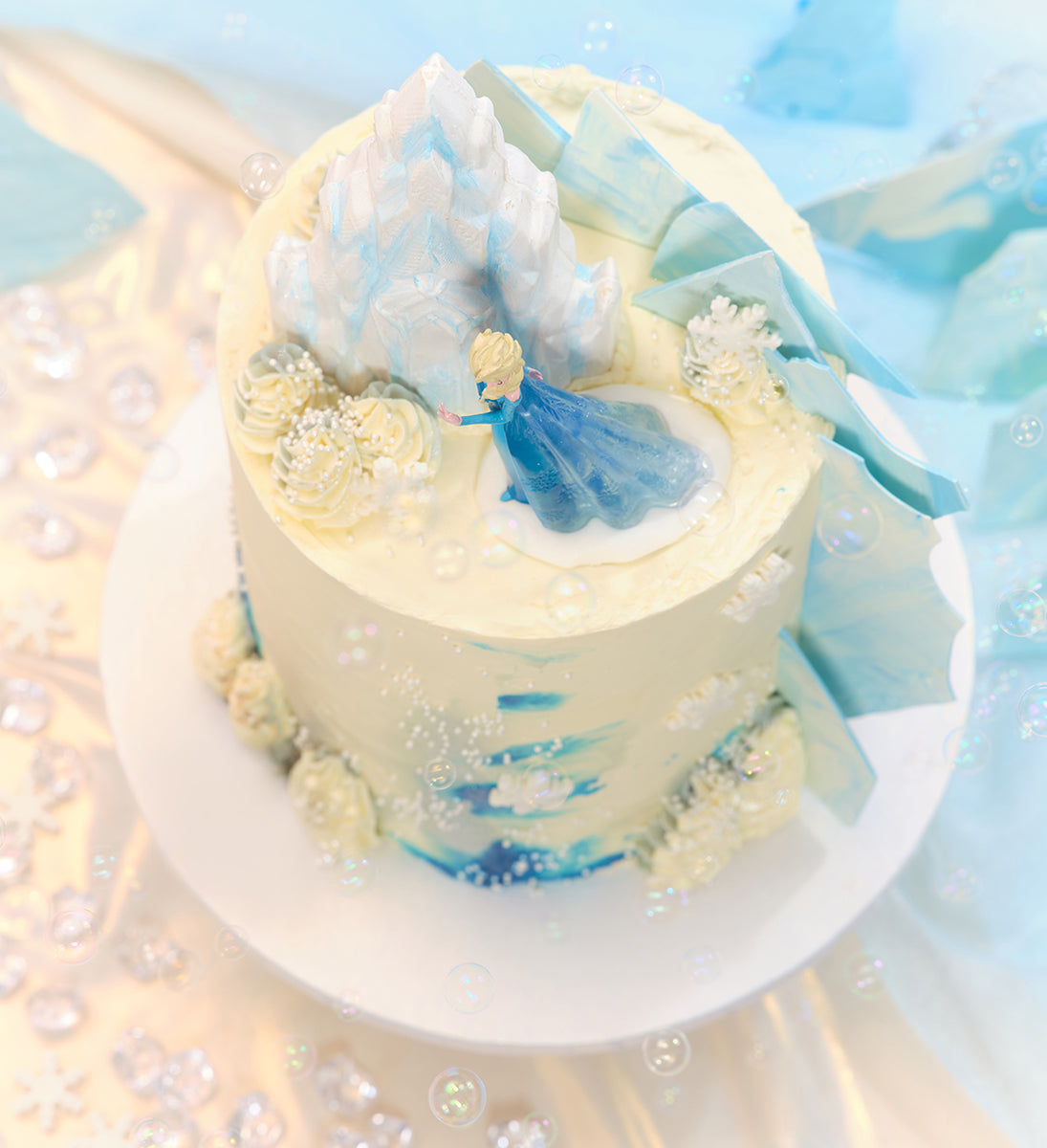Disney Frozen Themed Tall Cake – Lola's
