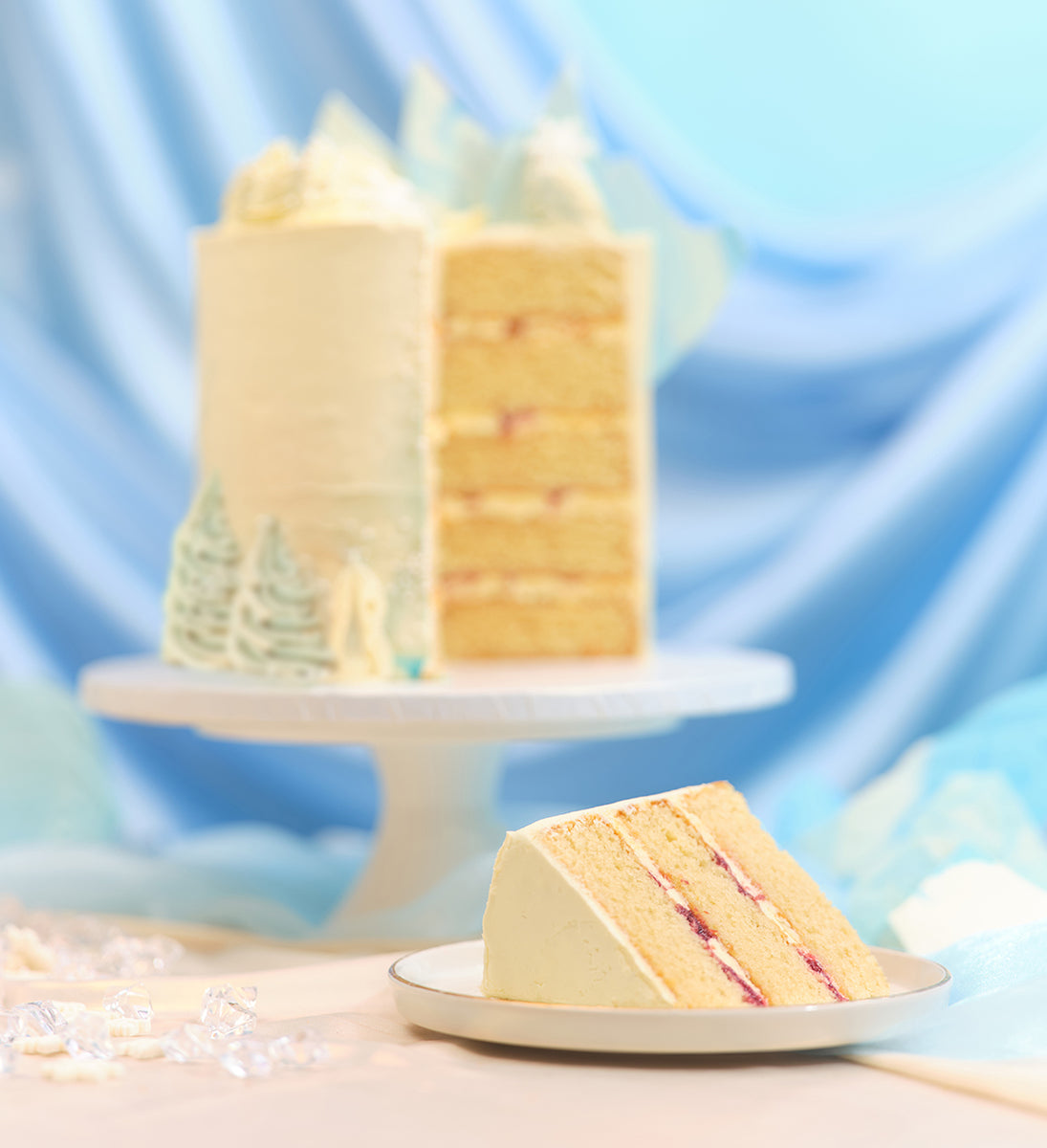 Disney Frozen Themed Tall Cake – Lola's