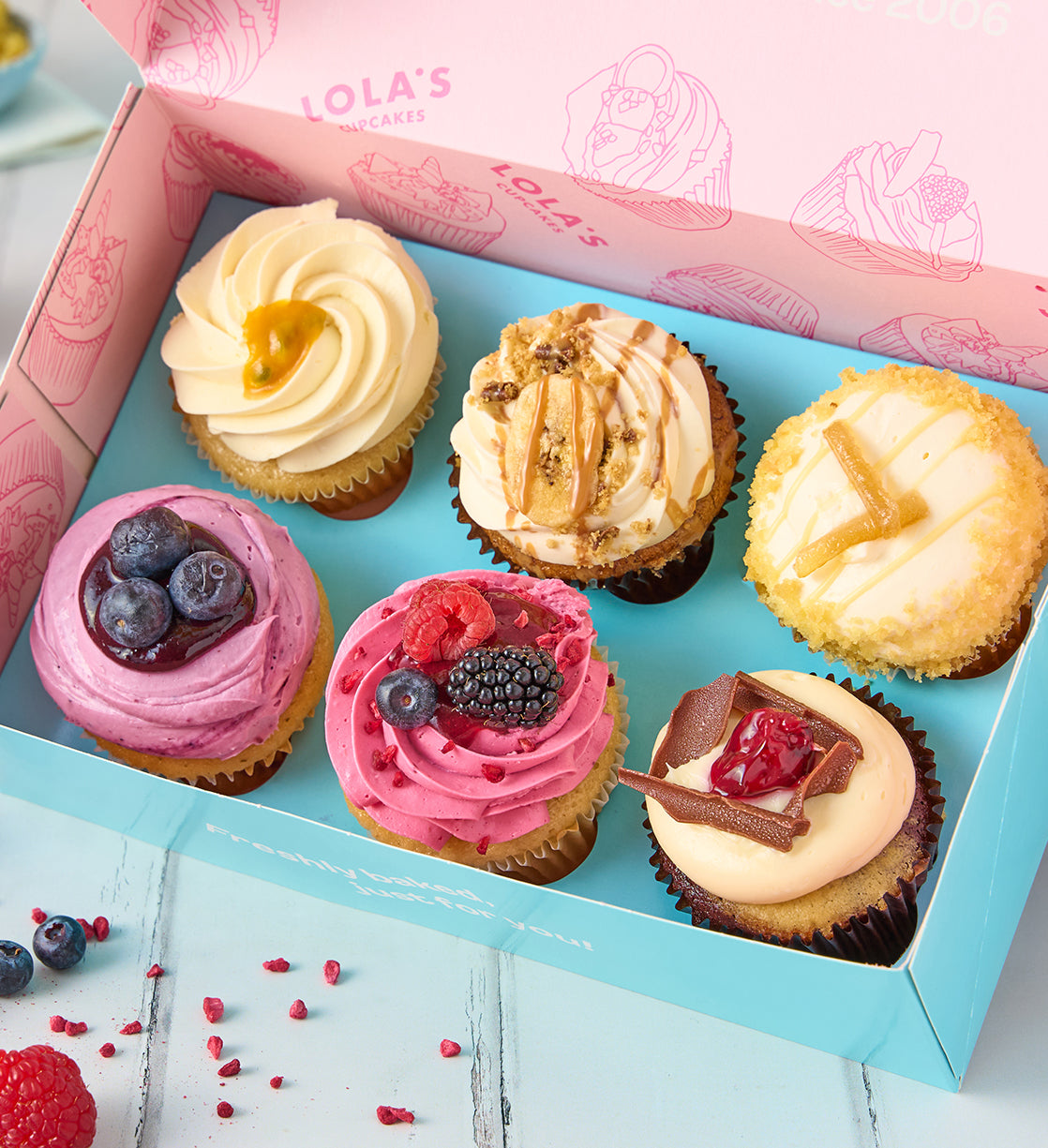 Fruit Cupcake Box – Lola's