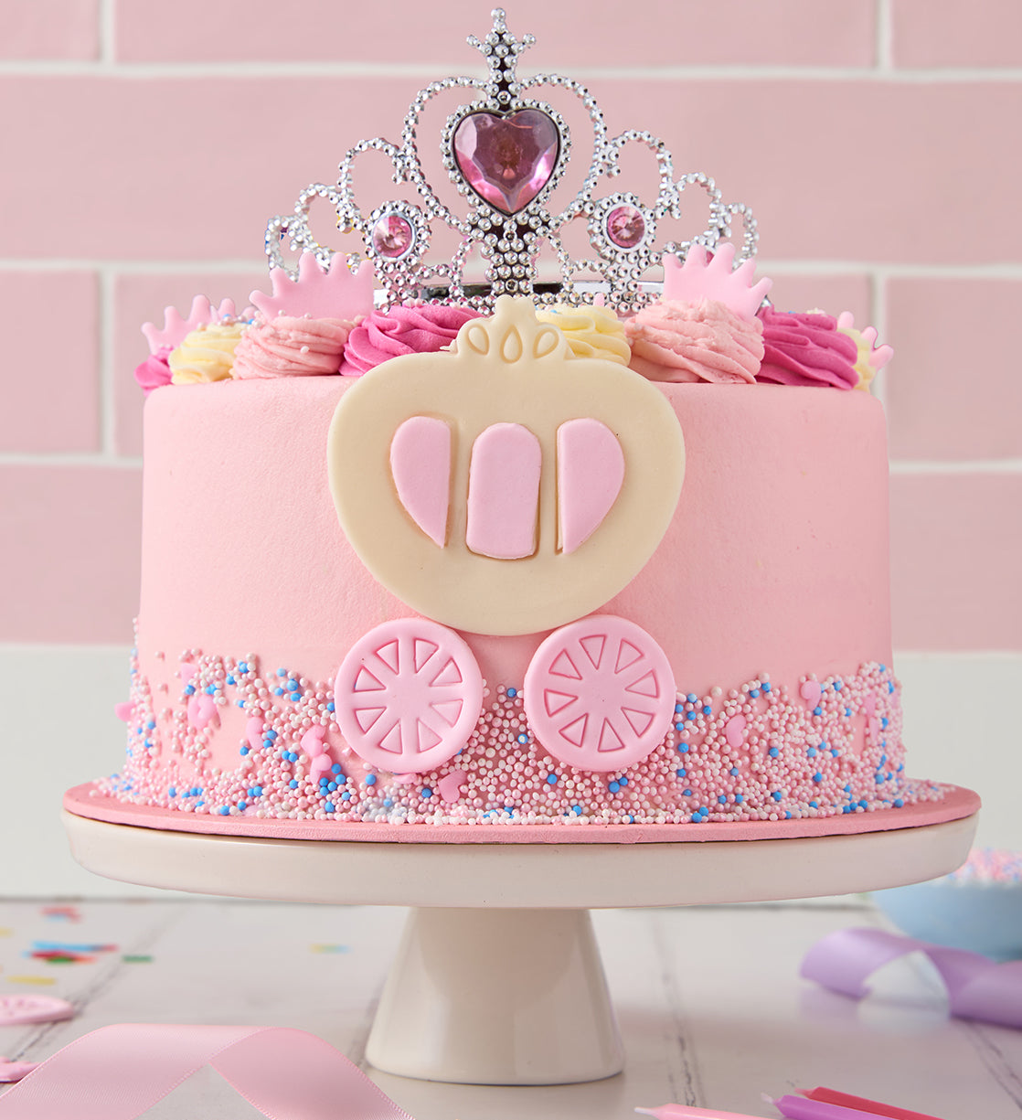 Pink Princess Birthday Cake – Lola's