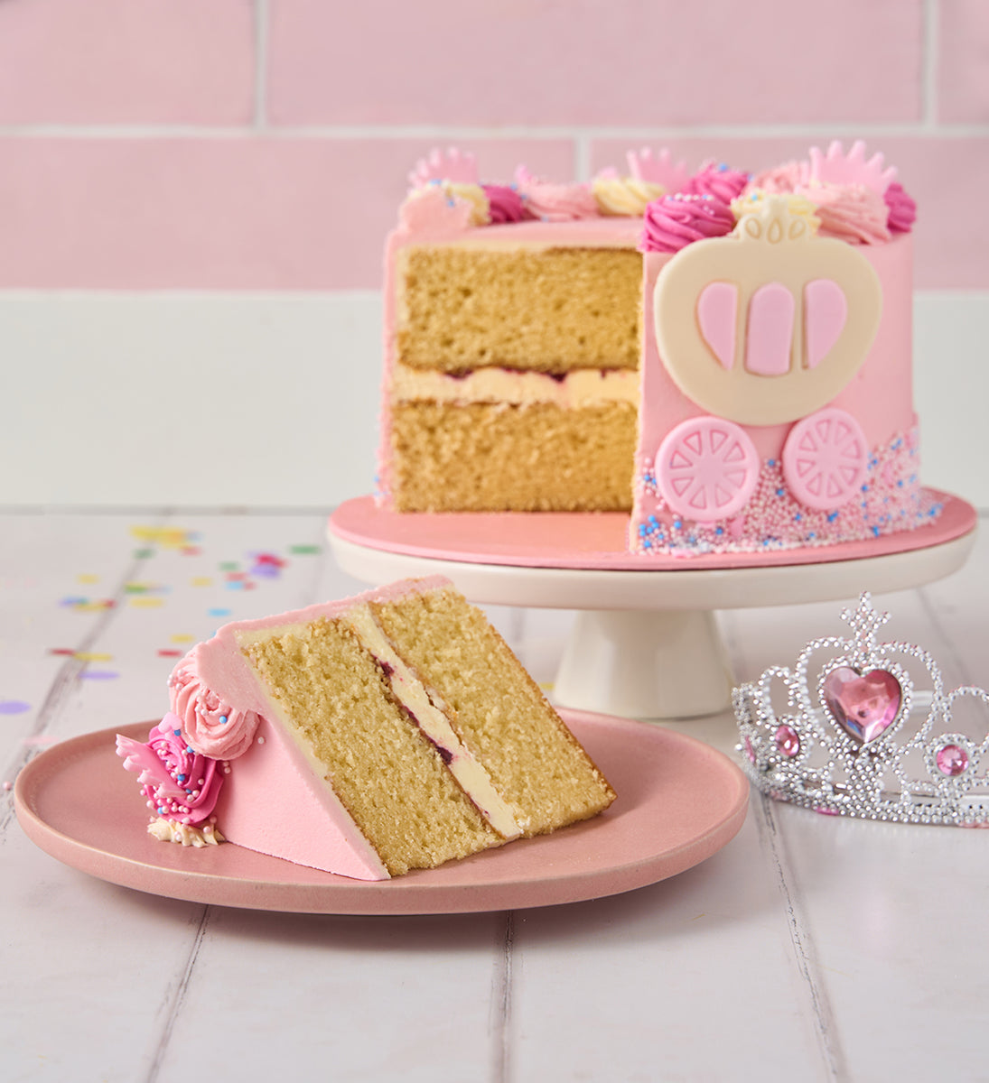 Pink Princess Birthday Cake – Lola's