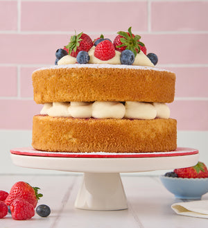 Victoria Sponge Birthday Cake To Buy (free personalisation!) | Delivery ...