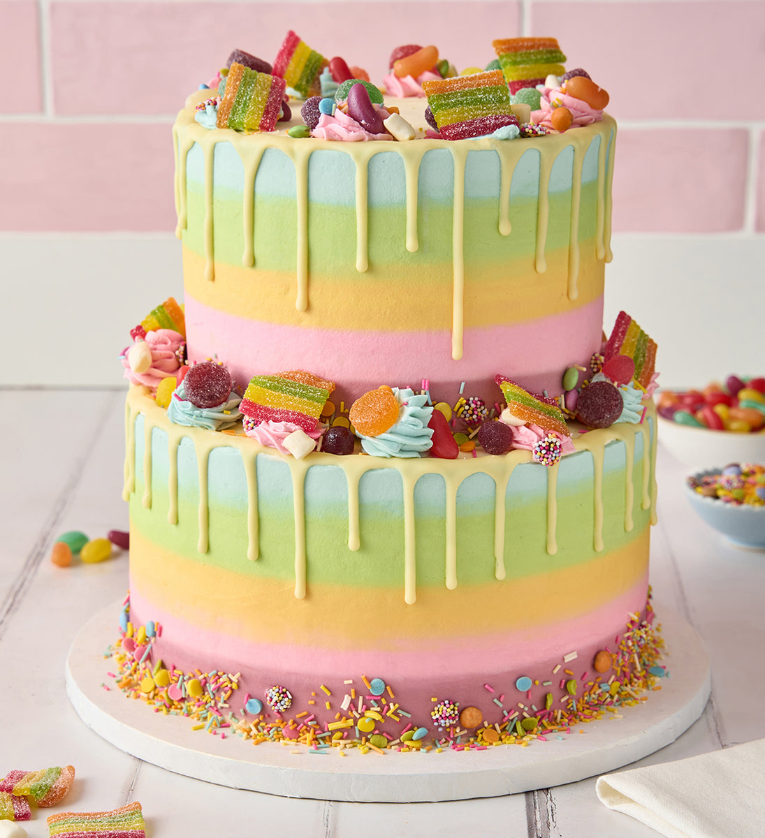 Sweet Shop Two Tier Cake – Lola's