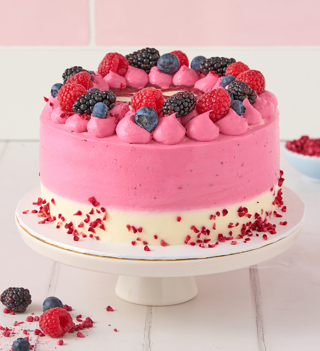 Mixed Berry Opera Cake – Lola's