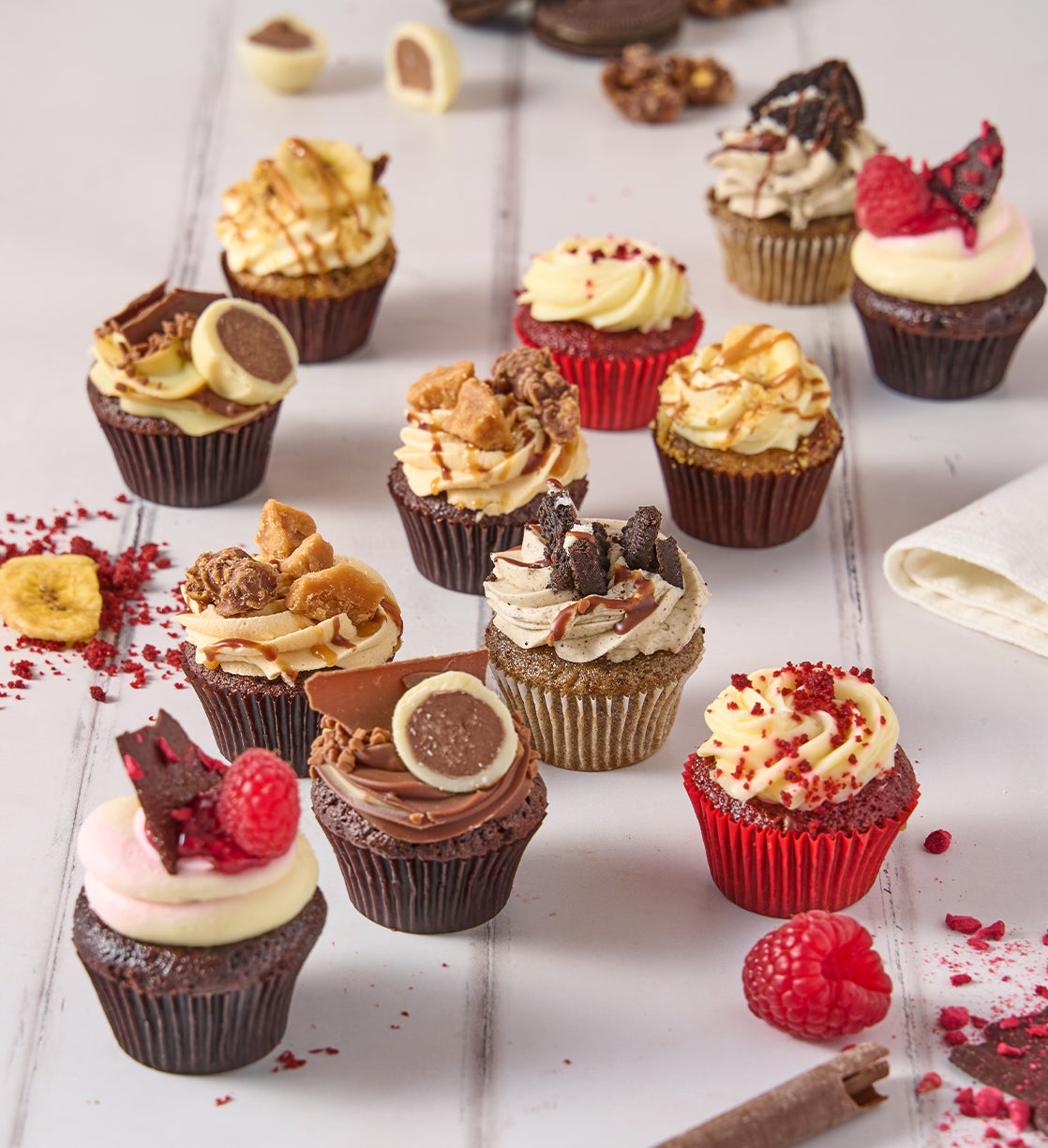 Assorted Classics Mini Cupcake Box – Lola's